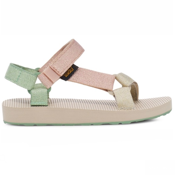 Teva | Shoes | Teva Original Universal Metallic Girls Size 5 | Poshmark